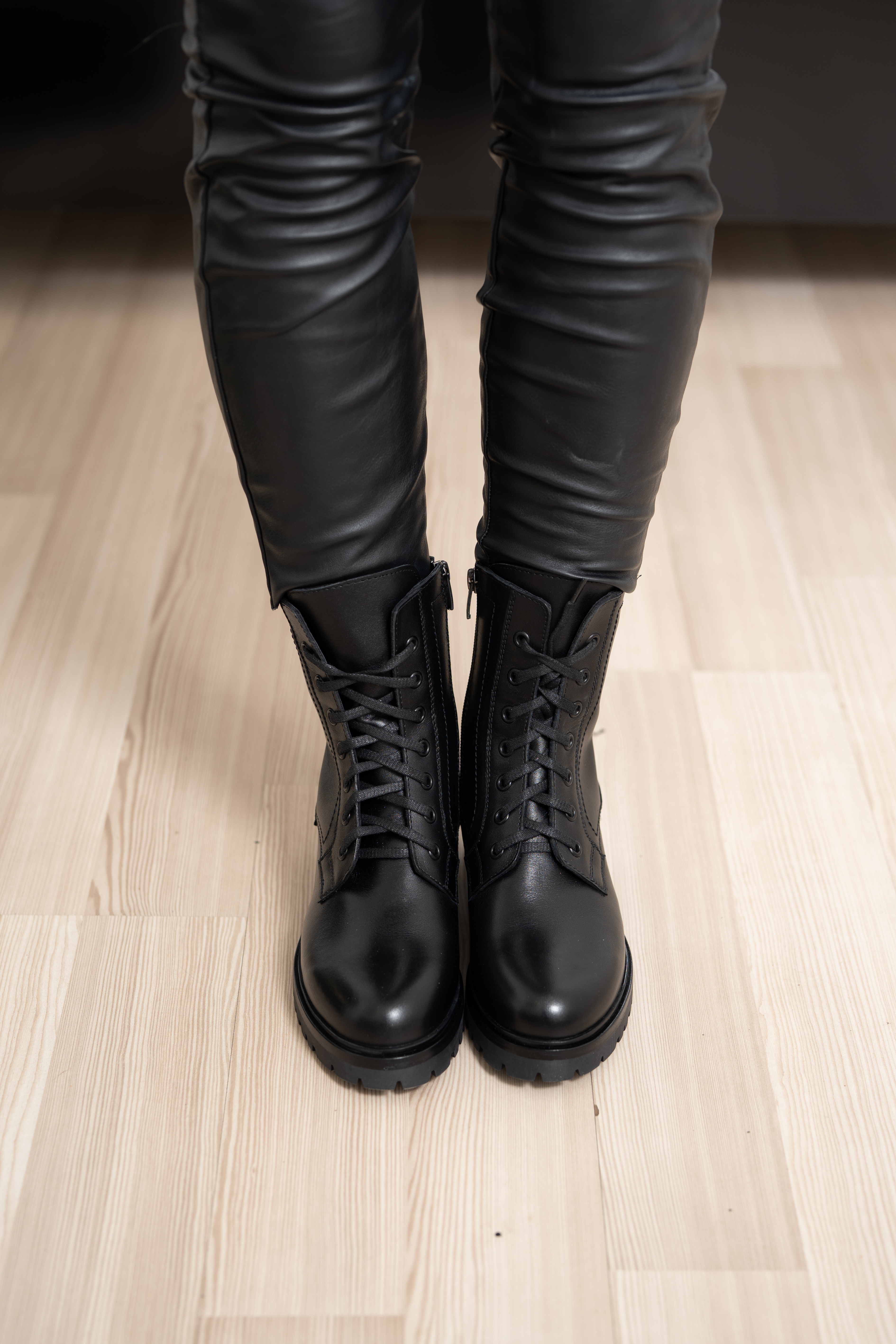 Ghete dama inalte, Glemis, piele naturala - Cod: AS-2415, Culoare ...