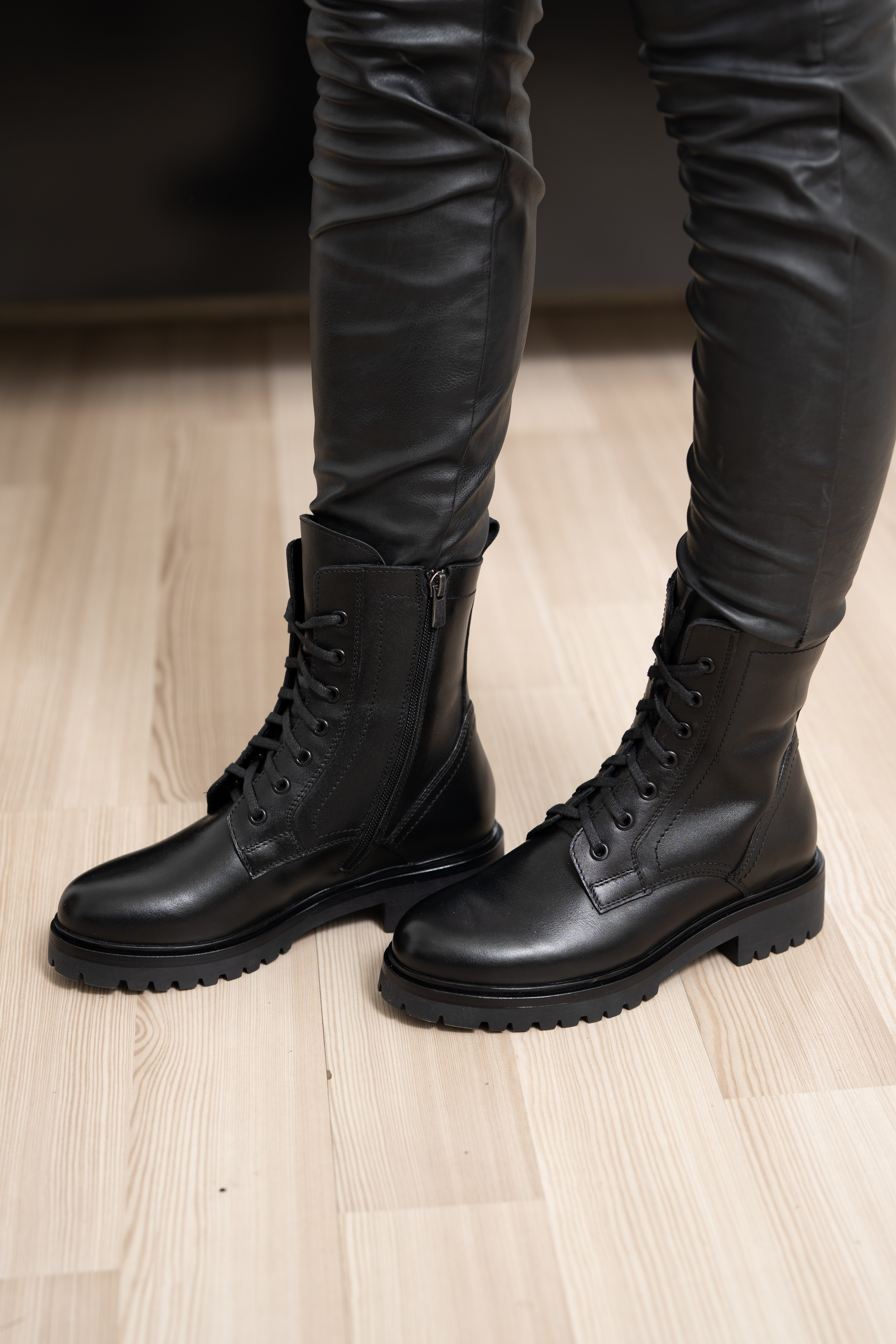 Ghete dama inalte, Glemis, piele naturala - Cod: AS-2415, Culoare ...